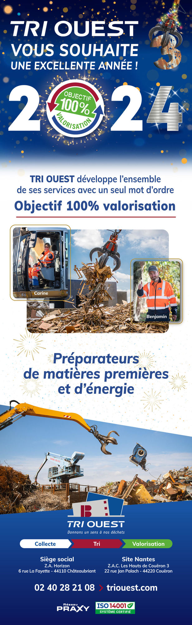 TRI OUEST vœux 2024